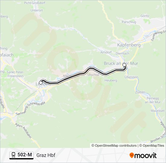 502m Route: Fahrpläne, Haltestellen & Karten - Graz Hbf (Aktualisiert)
