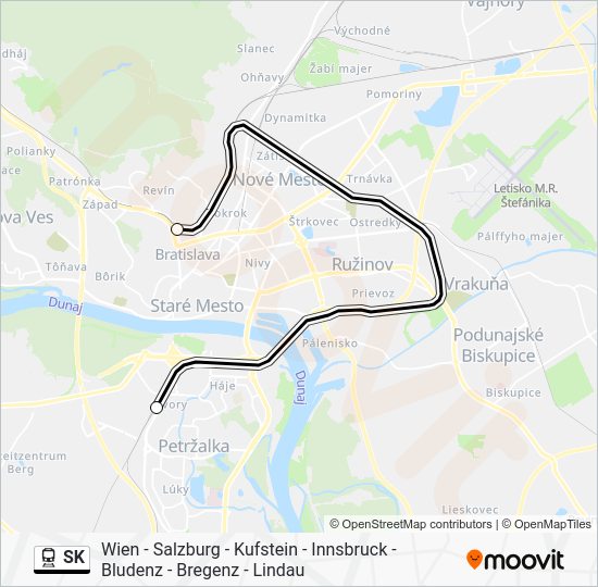 SK Route: Schedules, Stops & Maps - Zürich Hb (Updated)