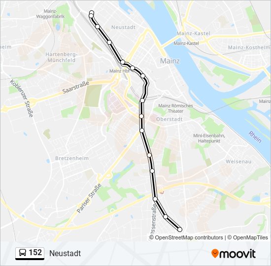 152 Route: Fahrpläne, Haltestellen & Karten - Neustadt (Aktualisiert)