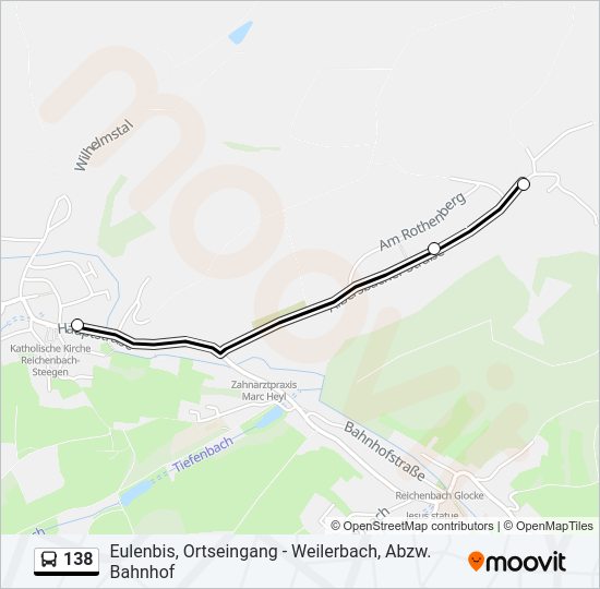 138 Route: Schedules, Stops & Maps - Reichenbach, Vivo (Updated)