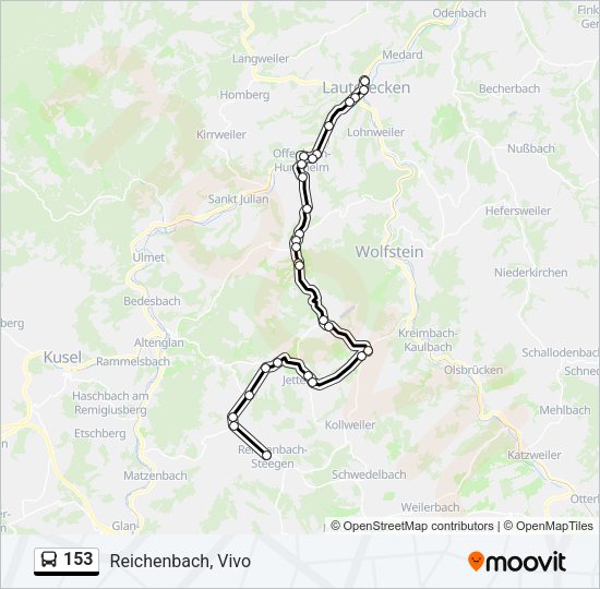 153 Route: Schedules, Stops & Maps - Reichenbach, Vivo (Updated)