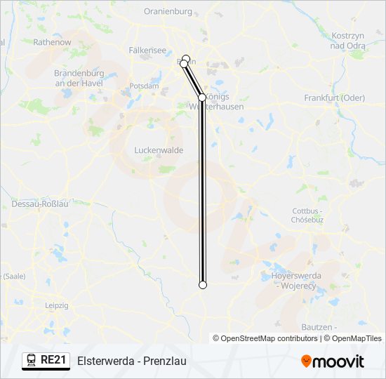 re21 Route: Schedules, Stops & Maps - Berlin Gesundbrunnen (Updated)
