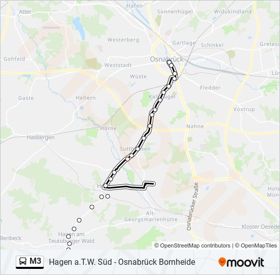 m3 Route: Schedules, Stops & Maps - Verstärker Neumarkt (Updated)