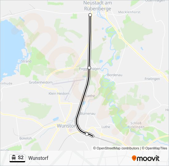 S2 Route: Fahrpläne, Haltestellen & Karten - Wunstorf (Aktualisiert)