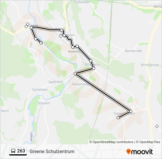 263 Route: Schedules, Stops & Maps - Greene Schulzentrum (Updated)