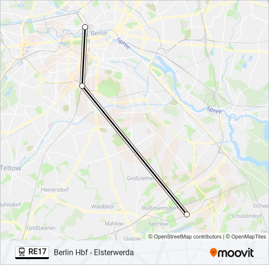 re17 Route: Schedules, Stops & Maps - Berlin Hbf (Tief) (Updated)