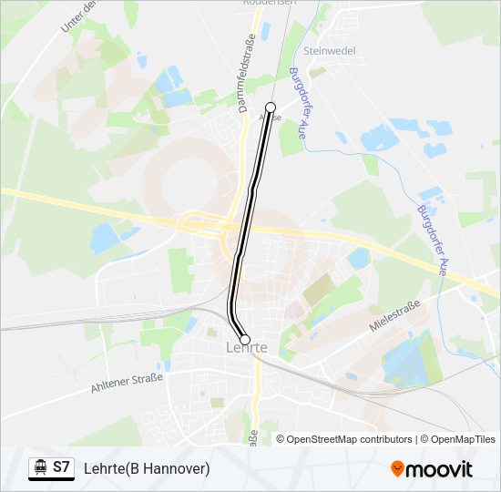 s7 Route: Schedules, Stops & Maps - Lehrte(B Hannover) (Updated)