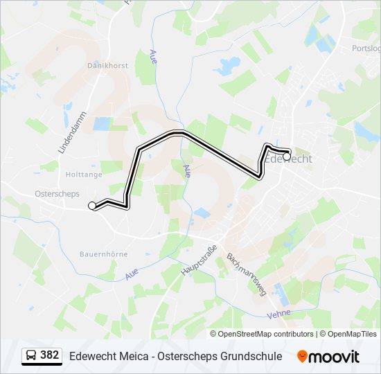 382 Route: Schedules, Stops & Maps - Edewecht Grundschule (Updated)