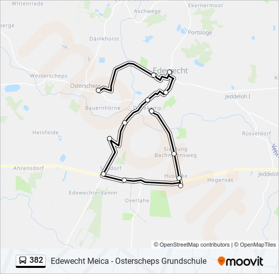 382 Route: Fahrpläne, Haltestellen & Karten - Osterscheps Grundschule ...