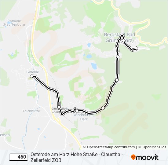 460 Route: Schedules, Stops & Maps - Gittelde Schule (Updated)