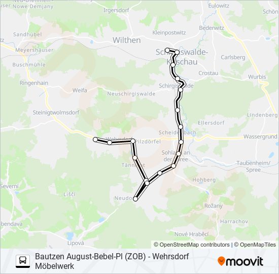 511 Route: Schedules, Stops & Maps - Kirschau Gewerbepark (Updated)