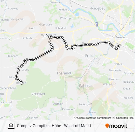 333 Route: Schedules, Stops & Maps - Dresden Hbf (Strehlener Str ...
