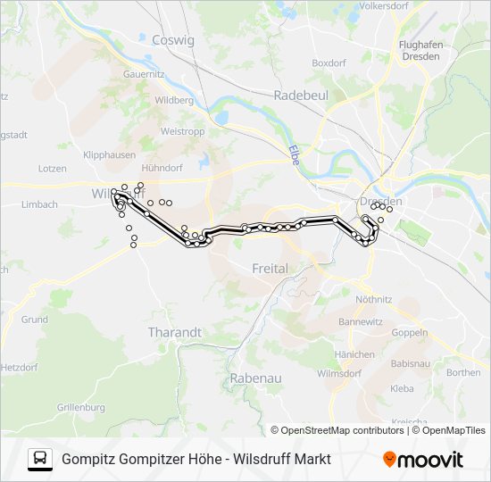333 Route: Schedules, Stops & Maps - Wilsdruff Markt (Updated)