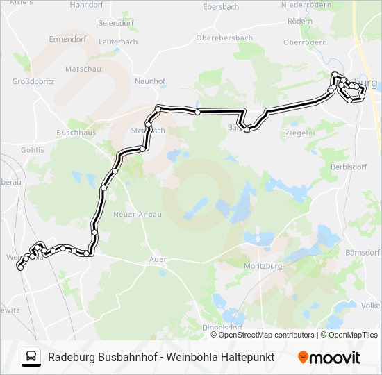 403 Route: Schedules, Stops & Maps - Weinböhla Haltepunkt (Updated)