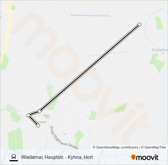 208 Route: Schedules, Stops & Maps - Zwochau Gewerbegeb. (Updated)