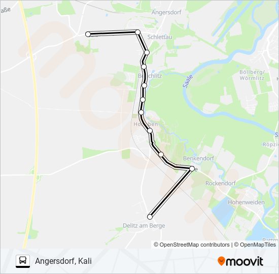 314 Route: Schedules, Stops & Maps - Angersdorf, Kali (Updated)