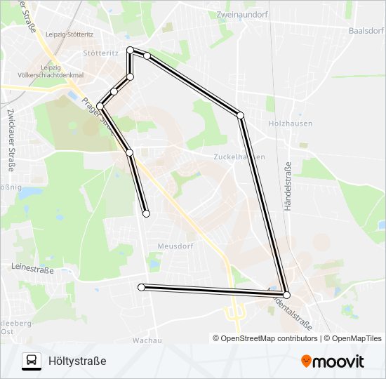 e2 Route: Schedules, Stops & Maps - Höltystraße (Updated)