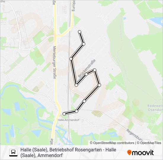 28 Route: Schedules, Stops & Maps - Halle (Saale), Camillo-Irmscher-Str ...