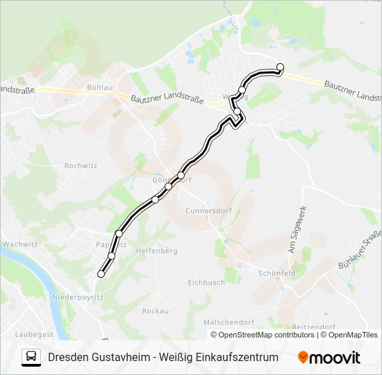 98a Route: Schedules, Stops & Maps - Pappritz Stallberg (Updated)