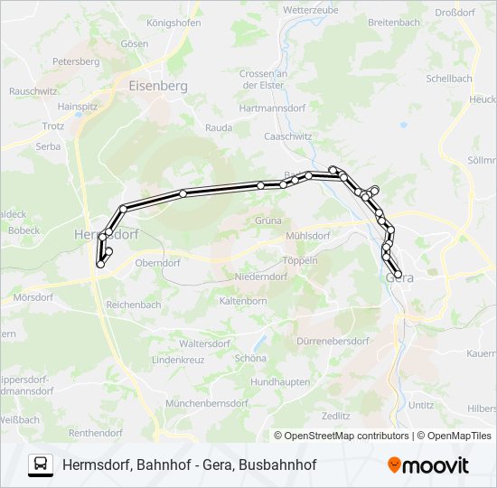 204 Route: Schedules, Stops & Maps - Hermsdorf, Alte Regensburger ...