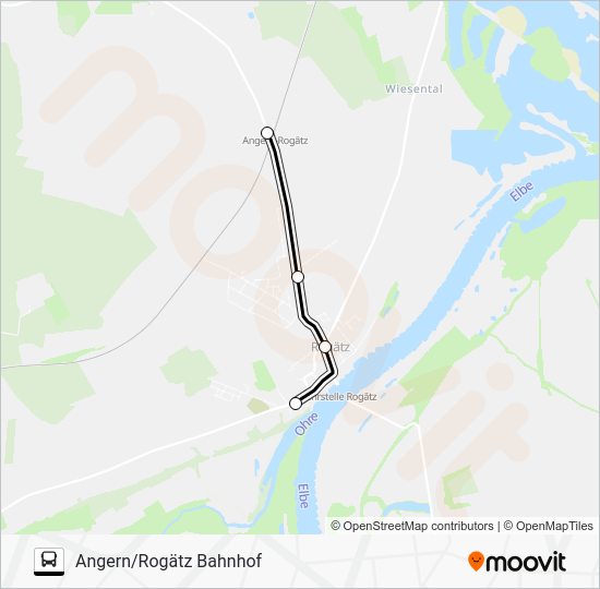 625 Route: Schedules, Stops & Maps - Angern/Rogätz Bahnhof (Updated)