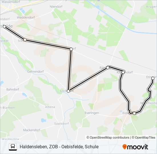 632 Route: Schedules, Stops & Maps - Etingen (Updated)