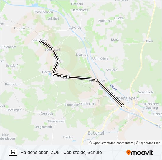 632 Route: Schedules, Stops & Maps - Grauingen (Updated)