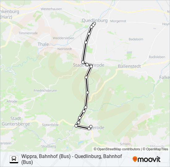 242 Route: Schedules, Stops & Maps - Harzgerode Bf (Updated)