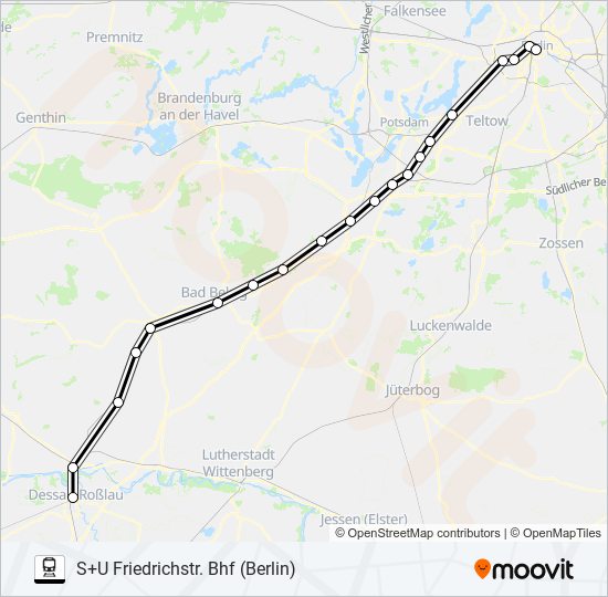 re7 Route: Schedules, Stops & Maps - S+U Friedrichstr. Bhf (Berlin ...