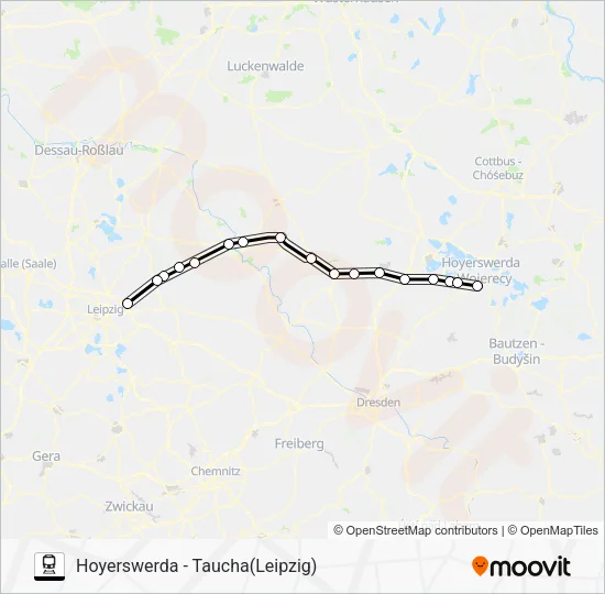 RE11 Route: Schedules, Stops & Maps - Taucha(Leipzig) (Updated)