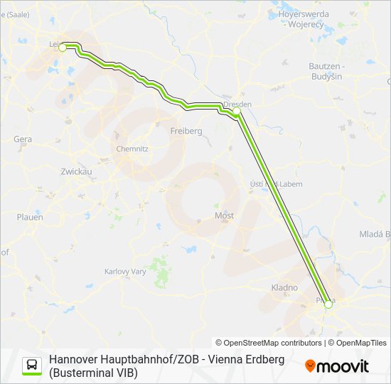 167 Route: Fahrpläne, Haltestellen & Karten - Praha Florenc Úan ...