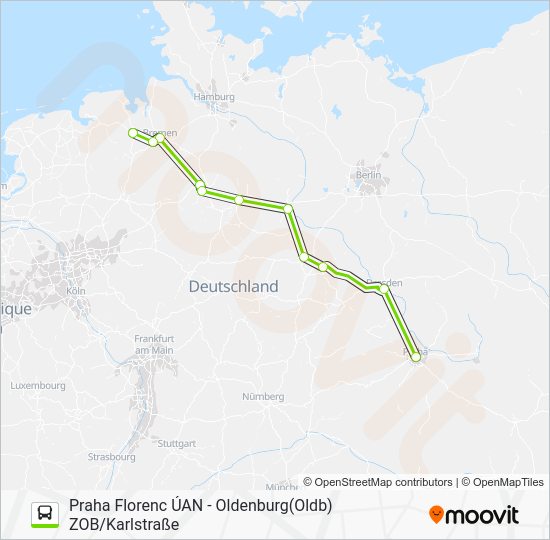 267 Route: Schedules, Stops & Maps - Praha Florenc Úan (Updated)