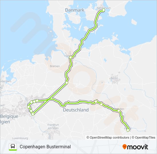 N23 Route: Schedules, Stops & Maps - Copenhagen Busterminal (Updated)
