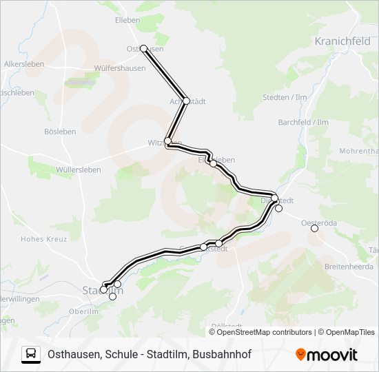 362 Route: Schedules, Stops & Maps - Stadtilm (Updated)