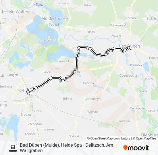 210 Route: Schedules, Stops & Maps - Delitzsch, Unterer Bahnhof (Bus ...