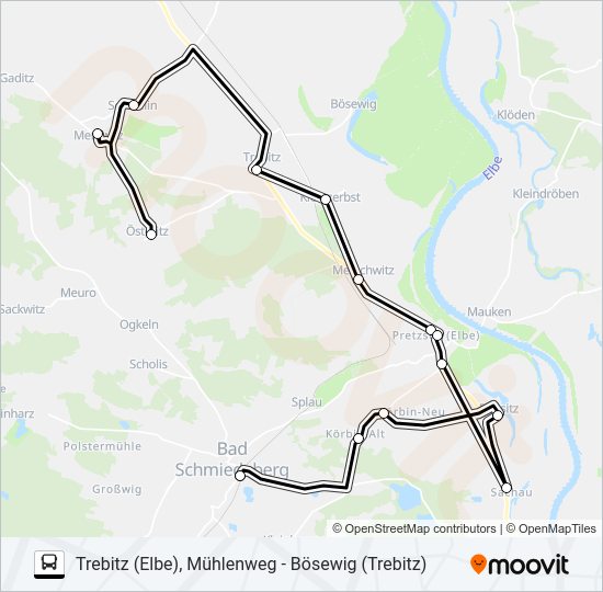 336 Route: Schedules, Stops & Maps - Österitz (Updated)