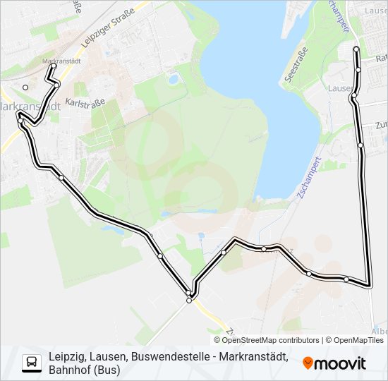 161 Route: Schedules, Stops & Maps - Leipzig-Lausen (Updated)