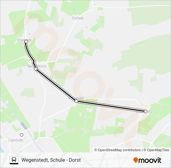 644 Route: Fahrpläne, Haltestellen & Karten - Haldensleben Zob ...