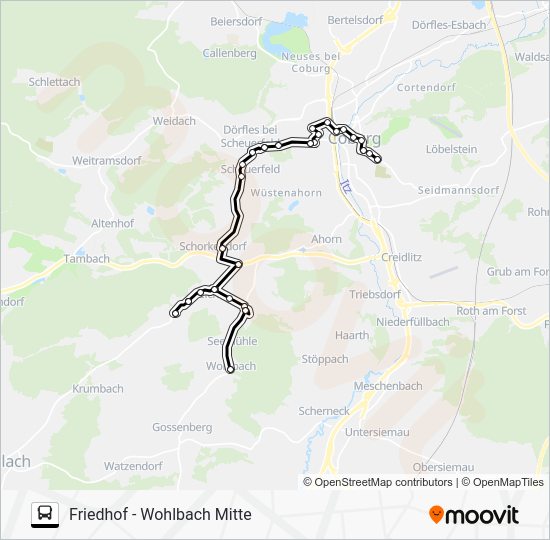 1426 Route: Fahrpläne, Haltestellen & Karten - Wohlbach (Aktualisiert)