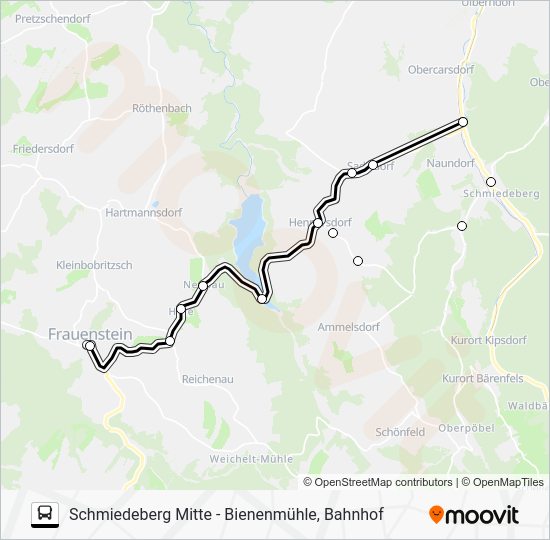 365 Route: Schedules, Stops & Maps - Frauenstein, Markt (Updated)