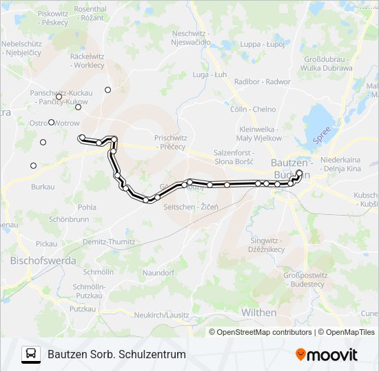 720 Route: Schedules, Stops & Maps - Bautzen Sorb. Schulzentrum (Updated)