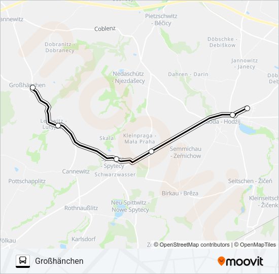 720 Route: Schedules, Stops & Maps - Großhänchen (Updated)