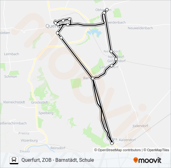 703 Route: Schedules, Stops & Maps - Querfurt, Zob (Updated)