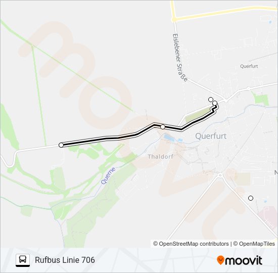 706 Route: Schedules, Stops & Maps - Rufbus Linie 706 (Updated)