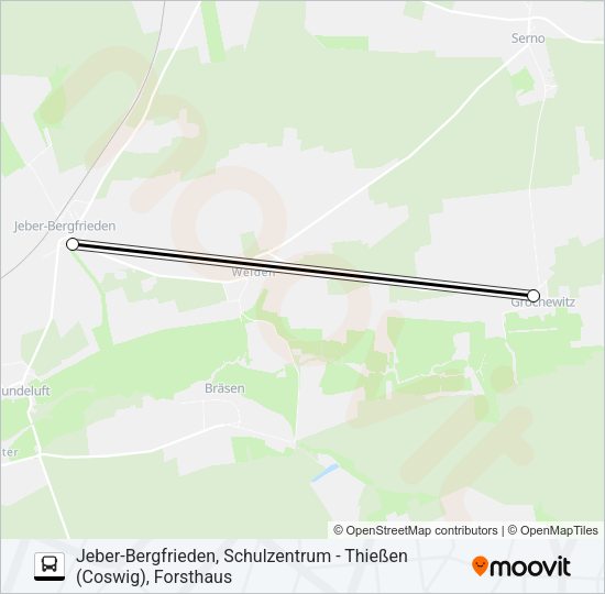 351 Route: Schedules, Stops & Maps - Grochewitz (Updated)