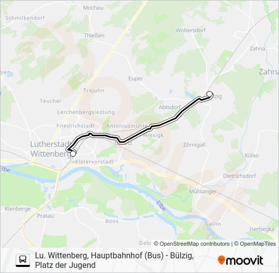 357 Route: Schedules, Stops & Maps - Bülzig, Platz Der Jugend (Updated)