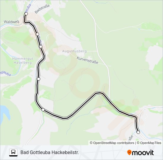 216 Route: Schedules, Stops & Maps - Bad Gottleuba Hackebeilstr. (Updated)