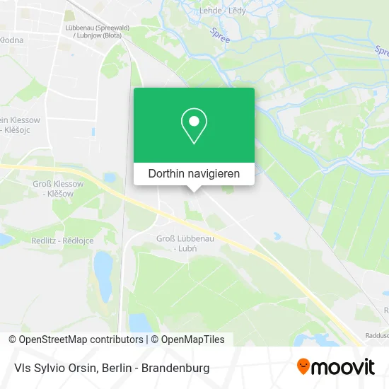 Wie komme ich mit Bus, Bahn oder Straßenbahn nach Vls Sylvio Orsin in ...