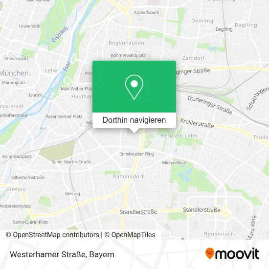 Wie komme ich mit Bus, U-Bahn oder Bahn nach Westerhamer Straße in Berg ...