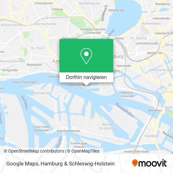 Wie komme ich mit Bus, U-Bahn, S-Bahn oder Bahn nach Google Maps in ...